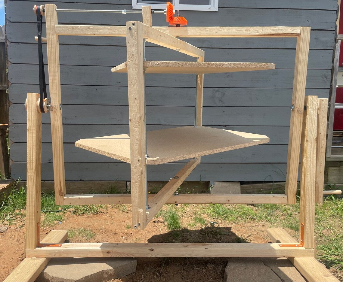 Pro-tocast Manual Rotocaster with 30" Plates aka "Rotacaster ...