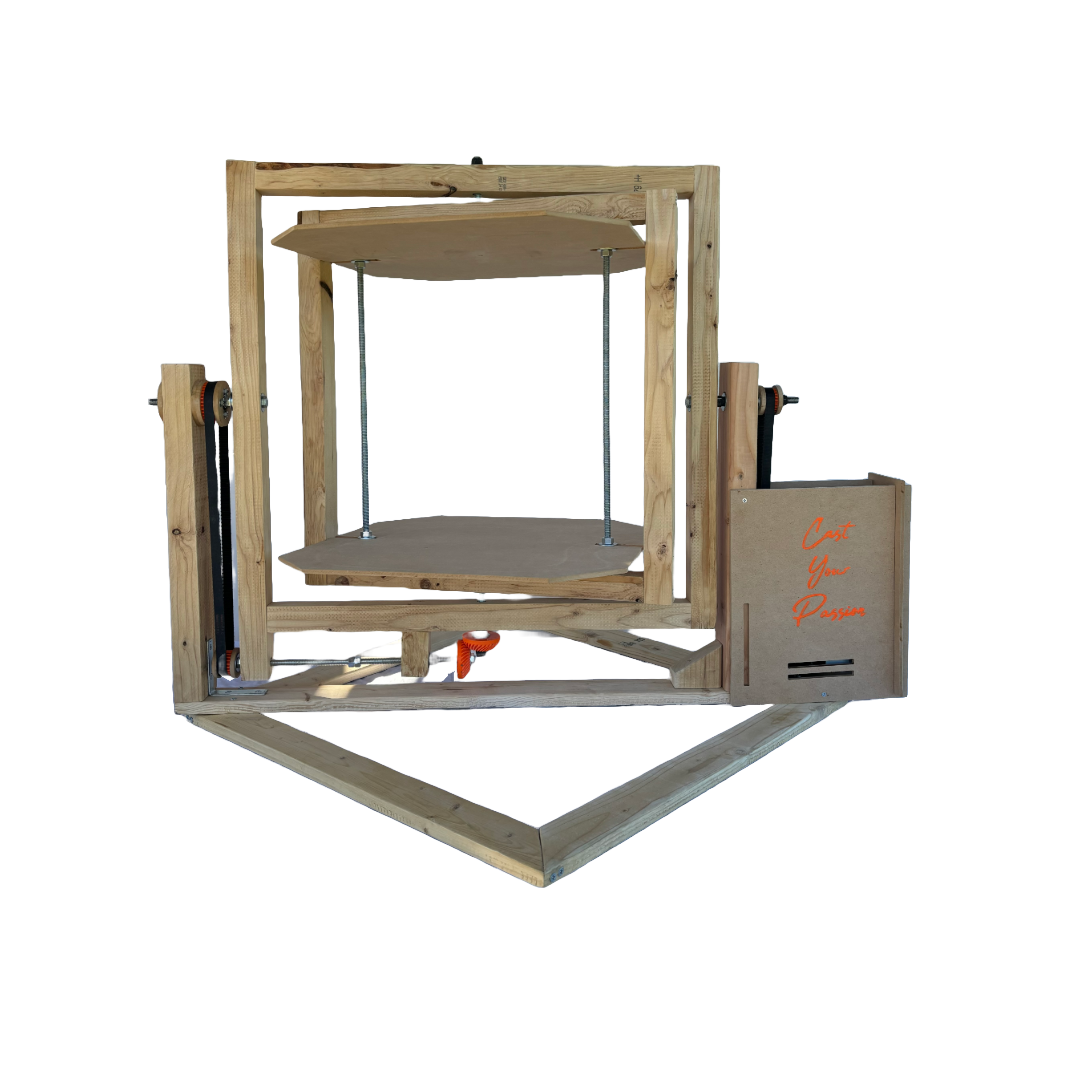 Pro-tocast Motorized Rotocaster with 18" Plates | Krimplewips